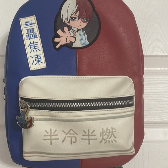 Bags | Shoto Todoroki Mini Backpacks Matching Wallet Bundle Comes With ...